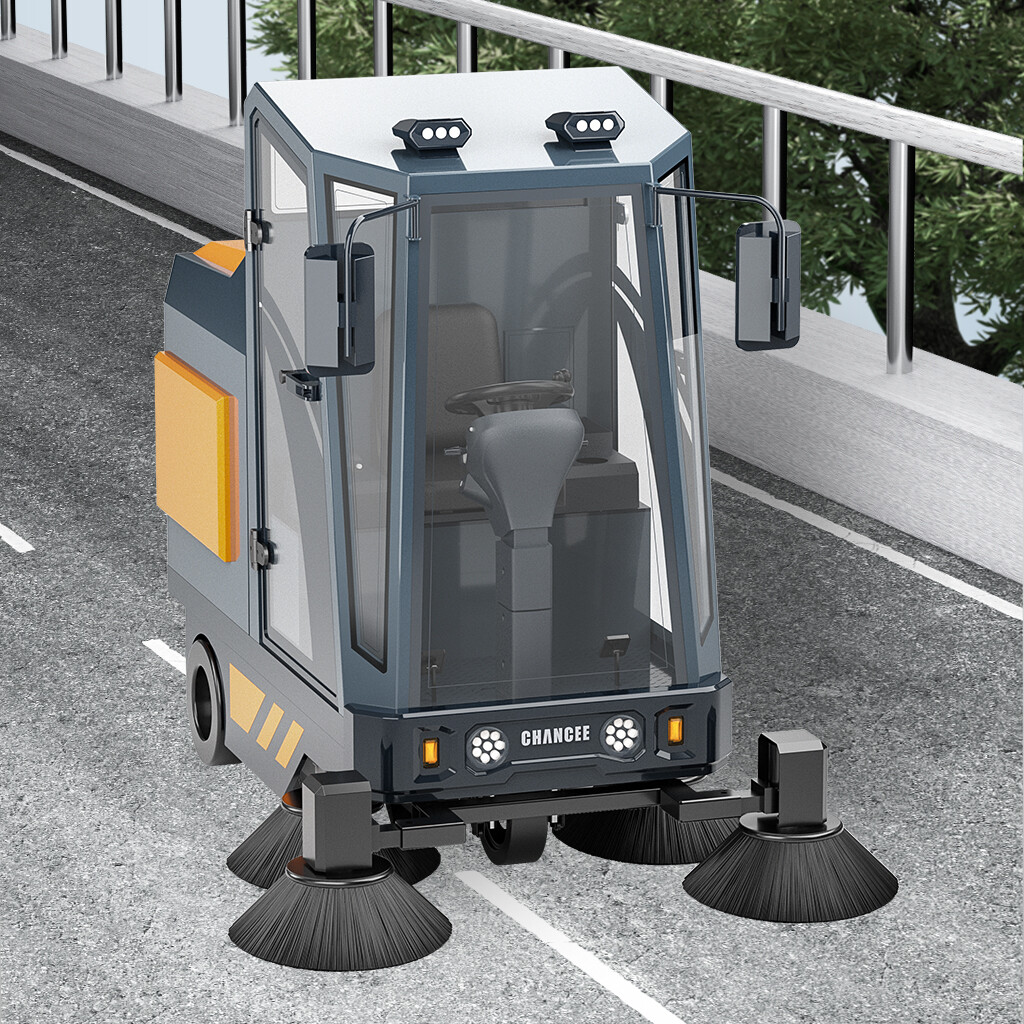 Chancee U190CAR Ride-on Floor Sweeper - Chancee