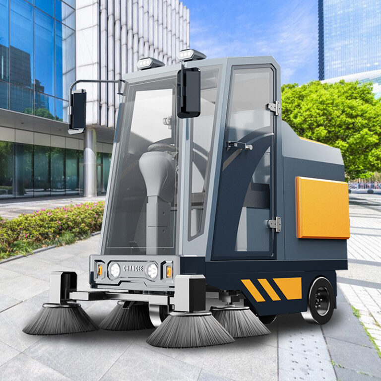 Professional Industrial Floor Sweeper-The Chancee U190CAR. - Chancee